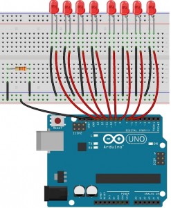 Circuito con múltiples LEDs | Tienda y Tutoriales Arduino