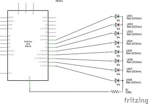 Circuito con múltiples LEDs | Tienda y Tutoriales Arduino