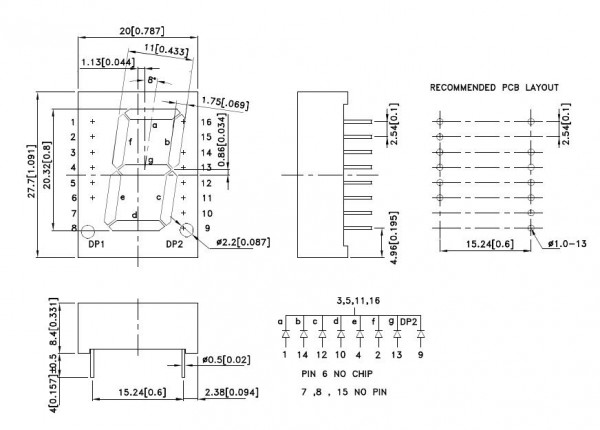 Display de 7 segmentos | Tienda y Tutoriales Arduino