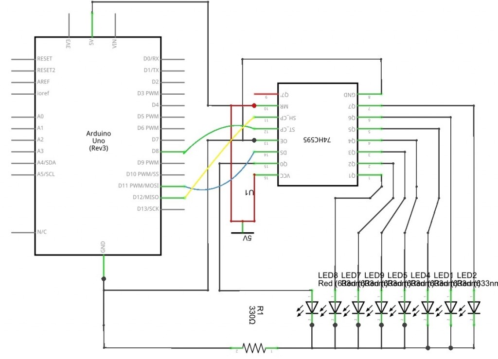 Arduino Y Los Shift Registers Tienda Y Tutoriales Arduino