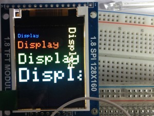 Display TFT SPI 1.8" | Tienda y Tutoriales Arduino