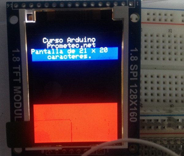 Display Tft Spi 18 Tienda Y Tutoriales Arduino