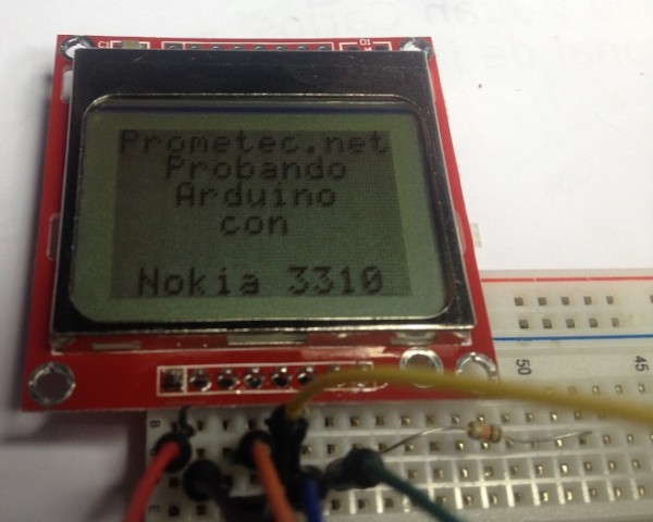 Display Nokia 3310 | Tienda y Tutoriales Arduino