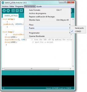 ESP8266 pluggin para Arduino IDE | Tienda y Tutoriales Arduino
