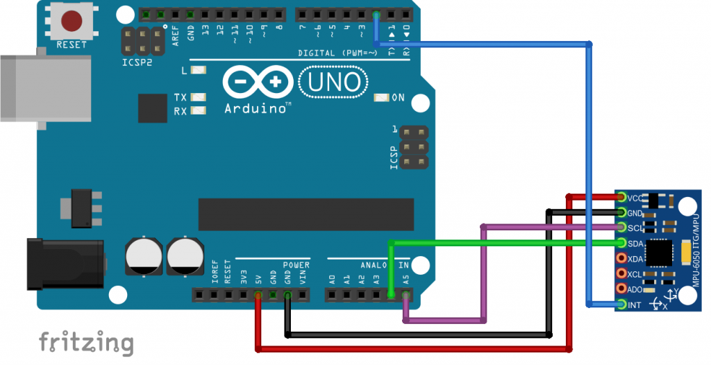 Usando el MPU6050 | Tienda y Tutoriales Arduino