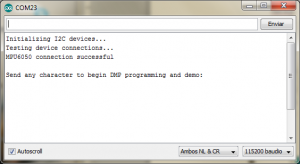 Usando el MPU6050 | Tienda y Tutoriales Arduino