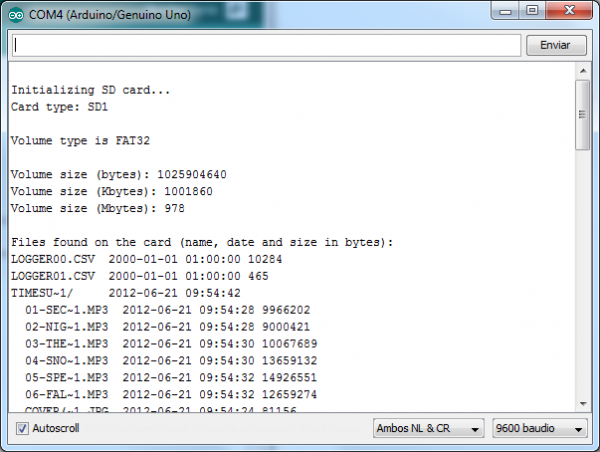 Data Logger Shield V1 Tienda Y Tutoriales Arduino