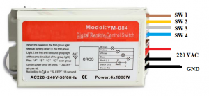 Conmutador inalambrico de 4 vias | Tienda y Tutoriales Arduino