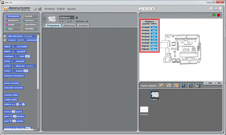 Instalación del entorno gráfico S4A | Tienda y Tutoriales Arduino