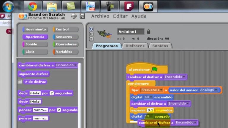 Introducción A Scratch Tienda Y Tutoriales Arduino