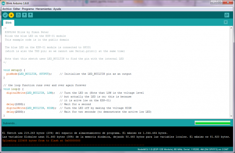 Programando NODEMCU con Arduino IDE | Tienda y Tutoriales Arduino