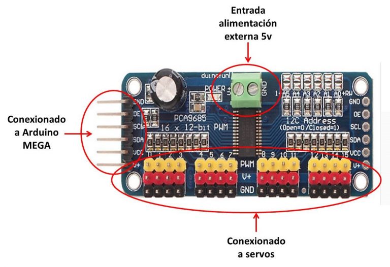 Proyecto mano articulada: | Tienda y Tutoriales Arduino