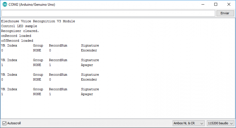 Reconocimiento de voz | Tienda y Tutoriales Arduino