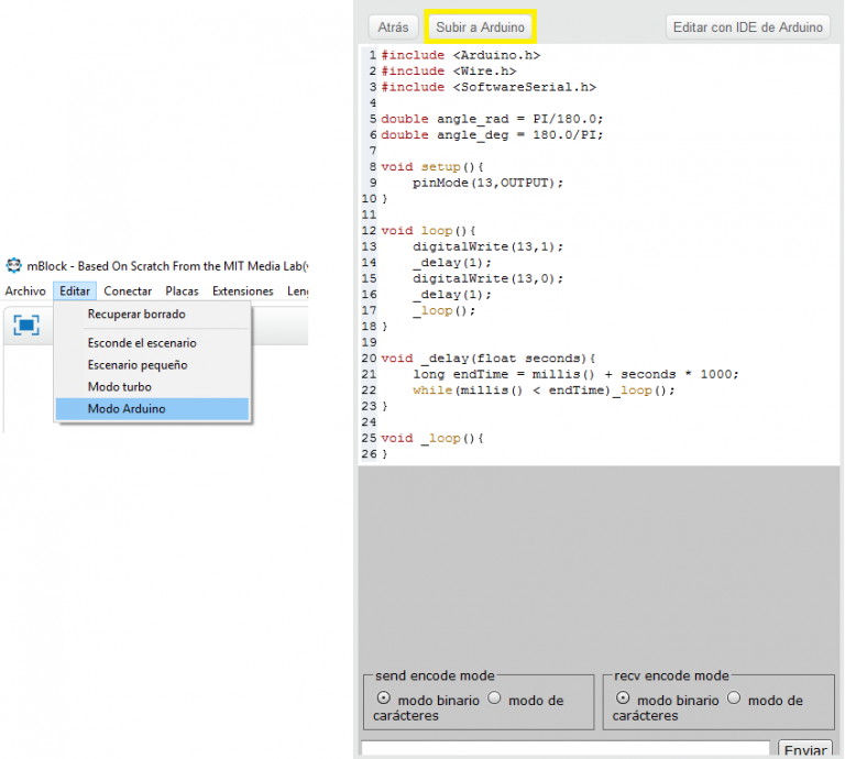 mBlock: Instalación y puesta en marcha | Tienda y Tutoriales Arduino