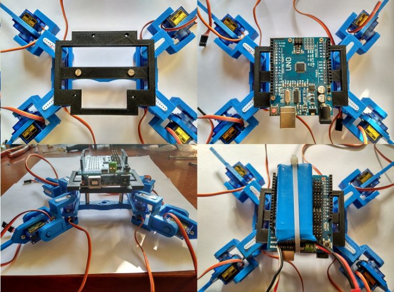 Introducción y montaje robot araña | Tienda y Tutoriales Arduino