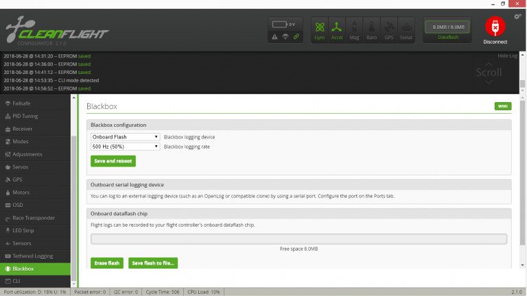 Configurando a Dumbo con Cleanflight | Tienda y Tutoriales Arduino