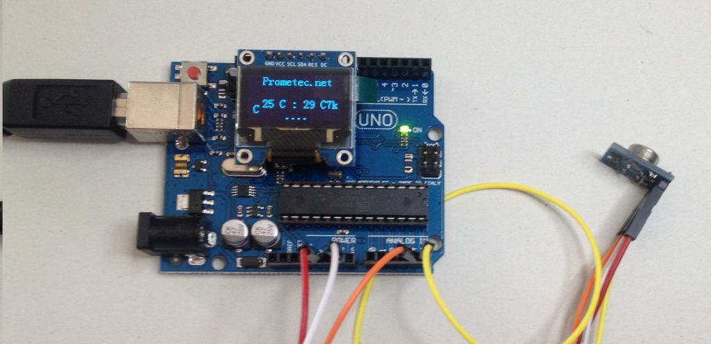 Midiendo temperatura sin contacto | Tienda y Tutoriales Arduino