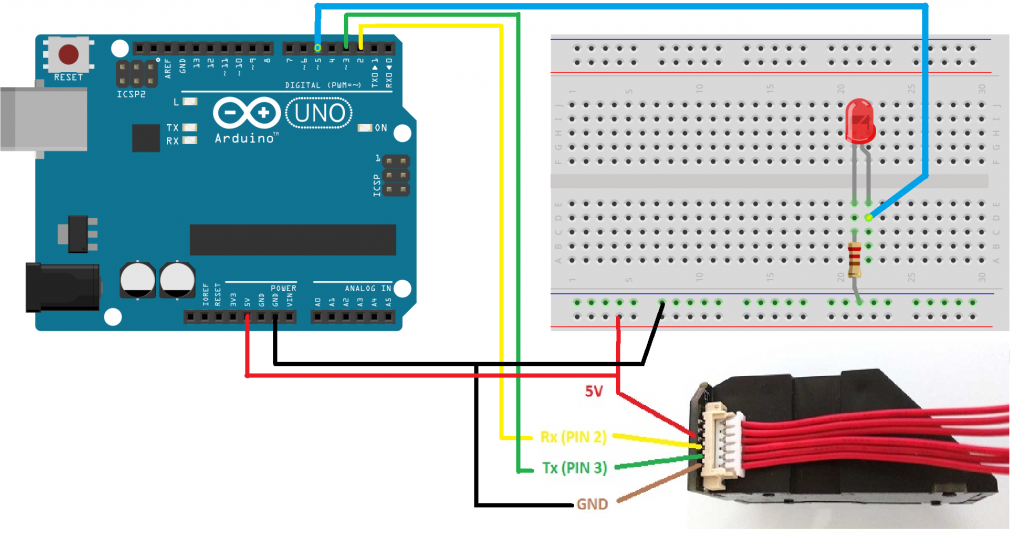 Ejemplo práctico con lector de huellas | Tienda y Tutoriales Arduino