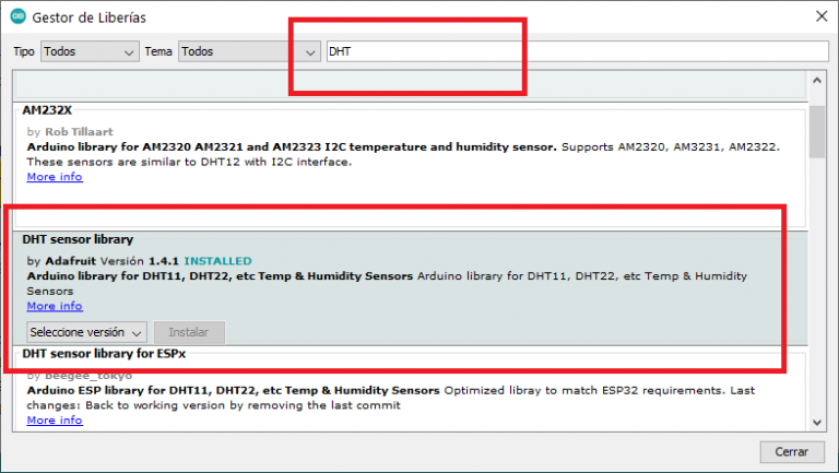 Sensor C02 con display LCD y DHT11 | Tienda y Tutoriales Arduino