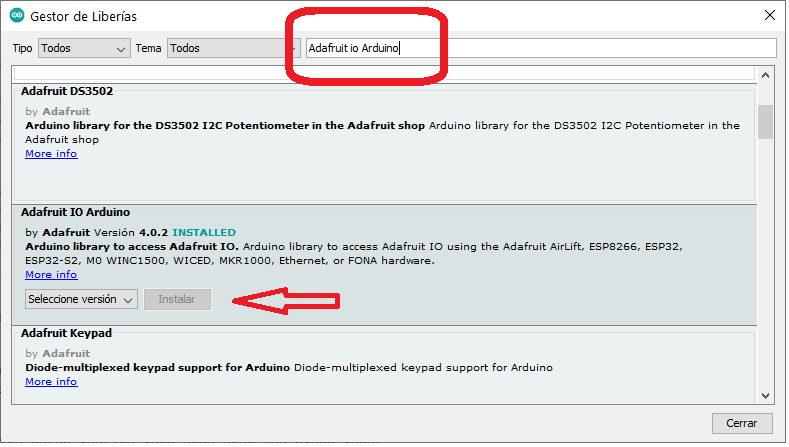Suscribiendo Adafruit IO | Tienda y Tutoriales Arduino