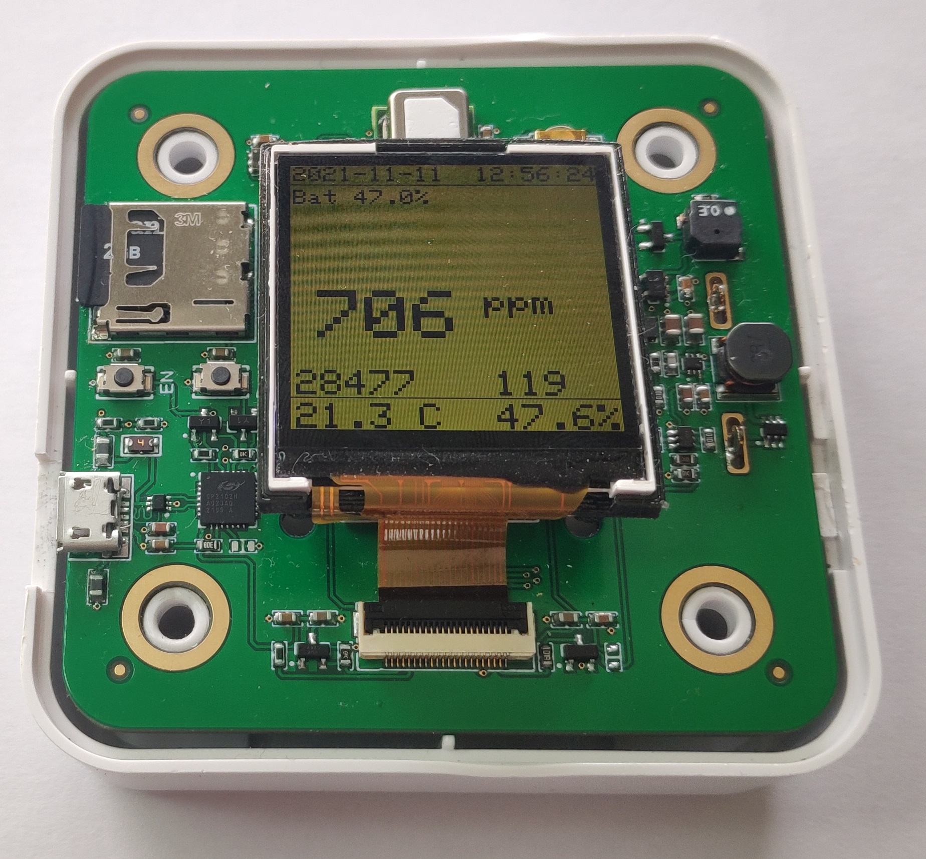 Kit de evaluación SEK-SCD41 CO2 | Tienda y Tutoriales Arduino