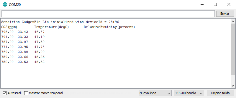 Kit de evaluación SEK-SCD41 CO2 | Tienda y Tutoriales Arduino