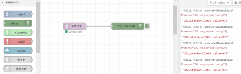 Probando más nodos en Nodered | Tienda y Tutoriales Arduino